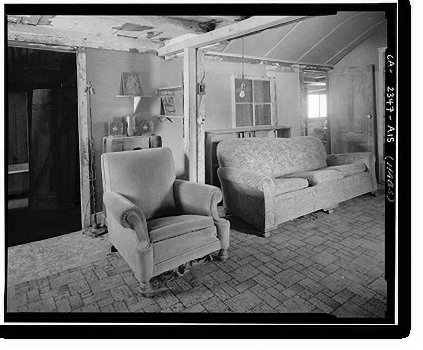 Historic Print, Desert Queen Ranch, Keys Ranch House, Twentynine Palms ...