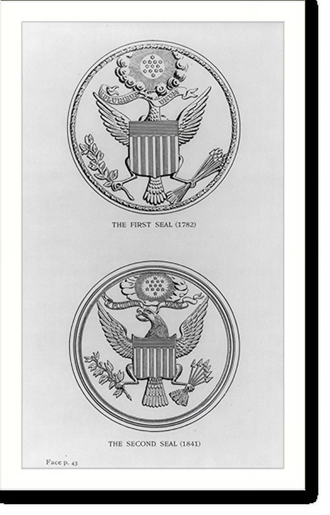 Historic Print, [Designs for the Seal of the United States: The first ...