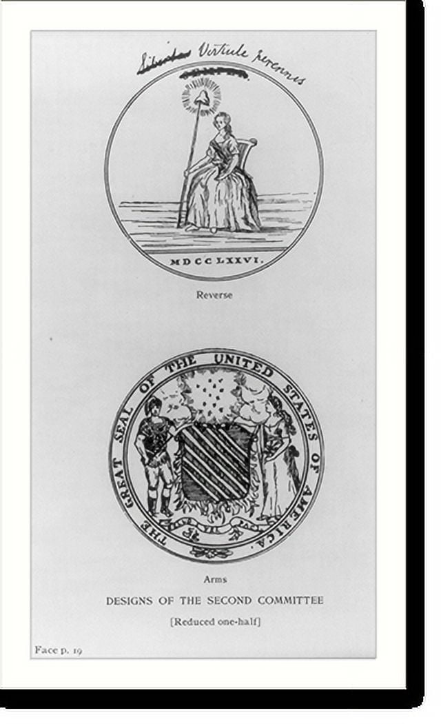 Historic Print, [Designs for the Seal of the United States: designs of ...