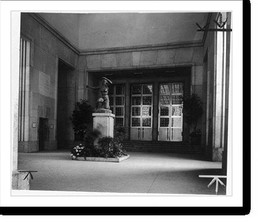 Historic Print, [Deutsche Haus, the German pavilion at the Paris ...