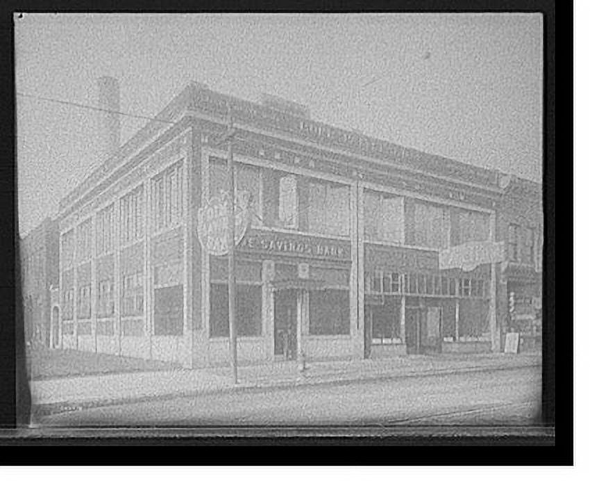 Historic Print, [Dime Savings Bank, (Woodward & Willis branch), Detroit ...