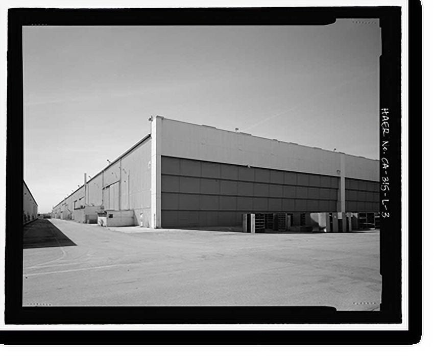 Historic Print, Douglas Aircraft Company Long Beach Plant, Aircraft ...