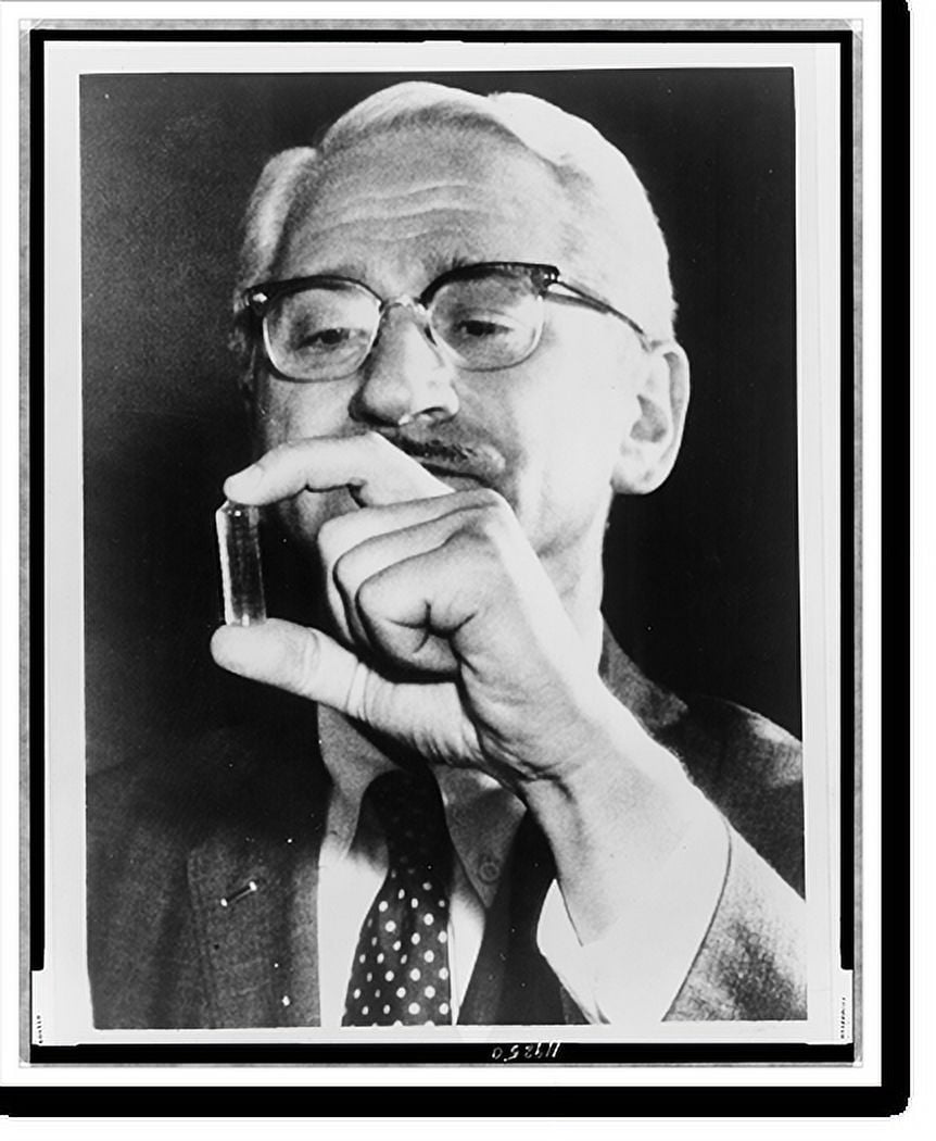 Historic Print, [Dr. Albert Sabin, head-and-shoulders portrait, facing ...