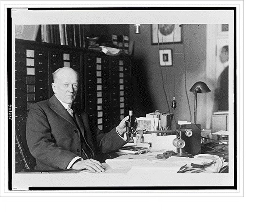 Historic Print, [Dr. Charles Doolittle Walcott, half-length portrait ...