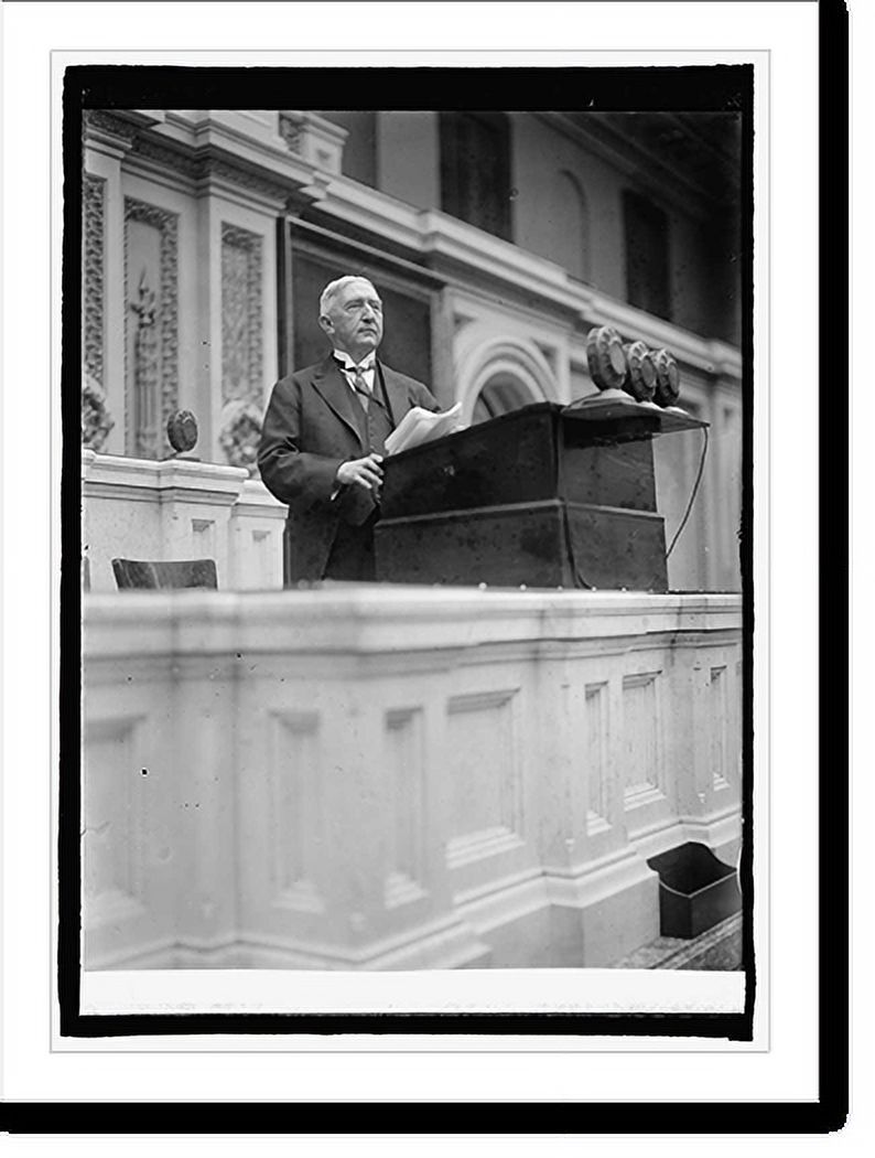 Historic Print, Dr. Edwin Anderson Alderman of U. of Va. at Wilson ...
