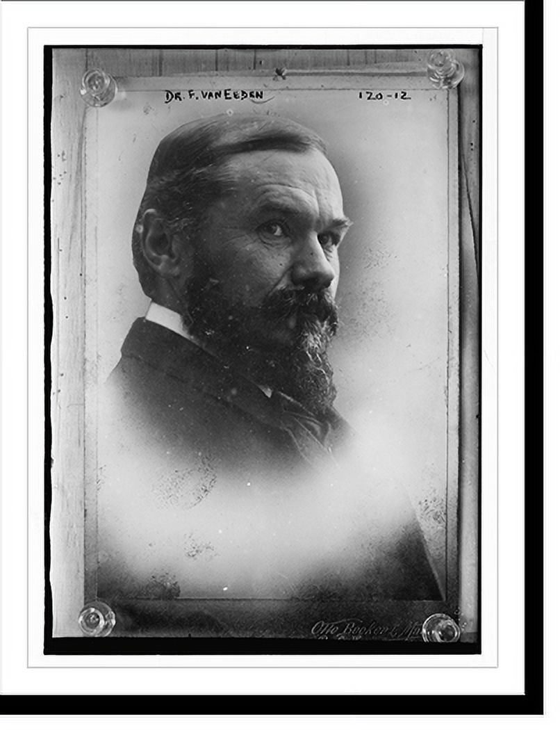 Historic Print, Dr. F. Vandeen, portrait bust, photograph by Otto ...