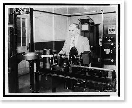 Historic Print, Dr. Frank Conrad, Assistant Chief Engineer ...