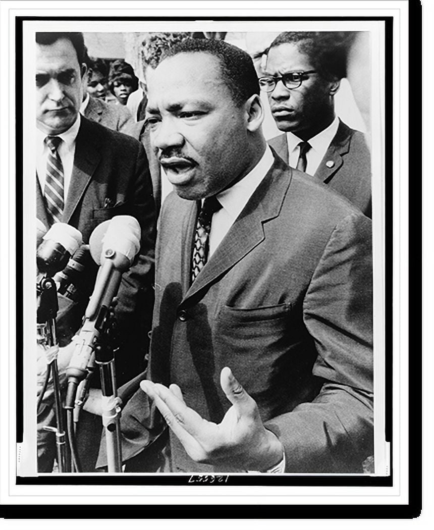 Historic Print, [Dr. Martin Luther King, Jr., head-and-shoulders ...