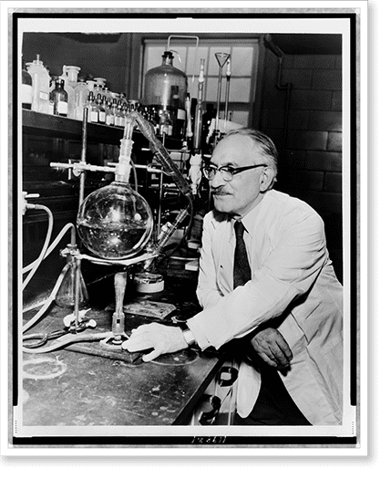 Historic Print, [Dr. Selman Waksman, half-length portrait, facing left ...