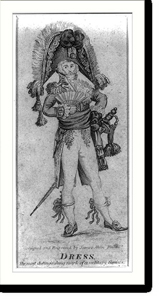 Historic Print, Dress, the most distinguishing mark of a military ...