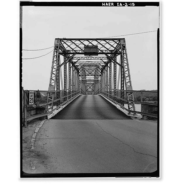 Historic Print, Eagle Point Bridge, Dubuque, Dubuque County, IA - 15 ...