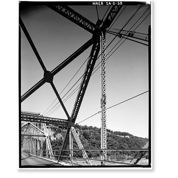 Historic Print, Eagle Point Bridge, Dubuque, Dubuque County, IA - 38 ...