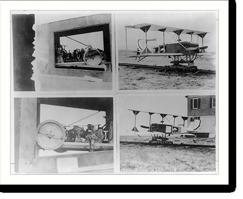 Historic Print, Early aerial torpedo, 1917, launched successfully ...
