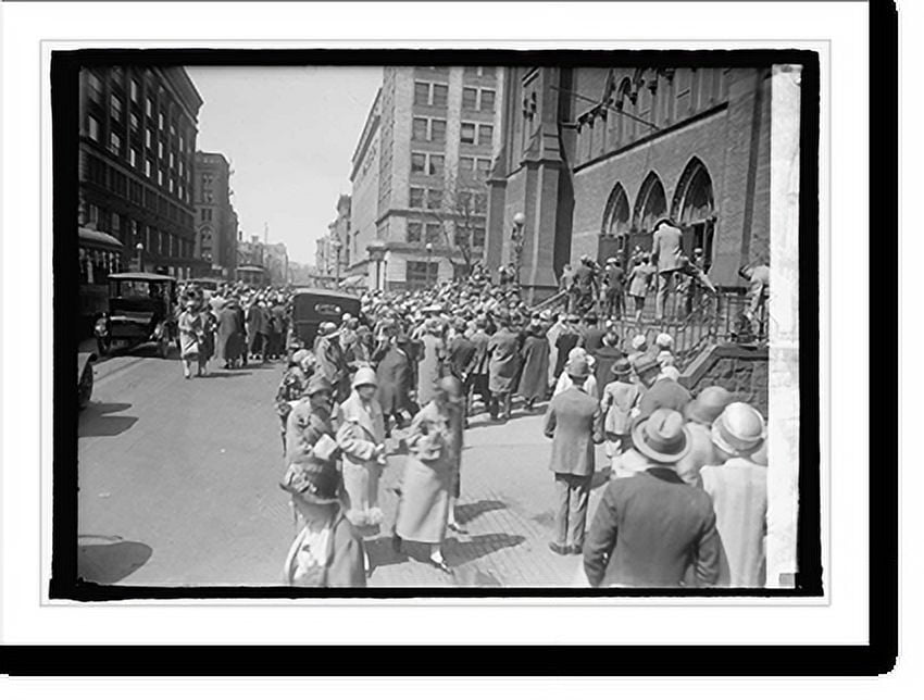 Historic Print, Easter Sunday at First Cong. Church, 4/12/25 - 4, 16" x ...