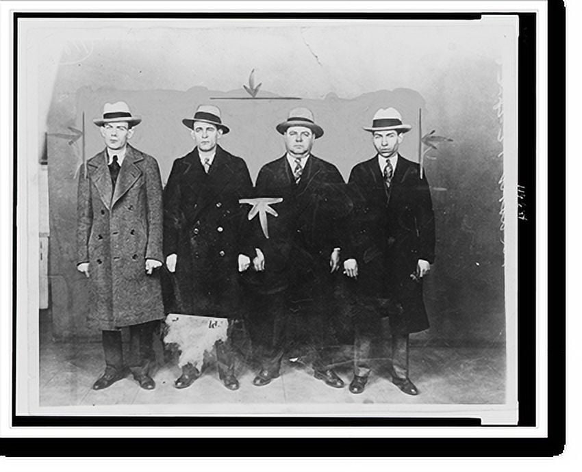Historic Print, [Ed Diamond, Jack Diamond, Fatty Walsh, and Charles ...