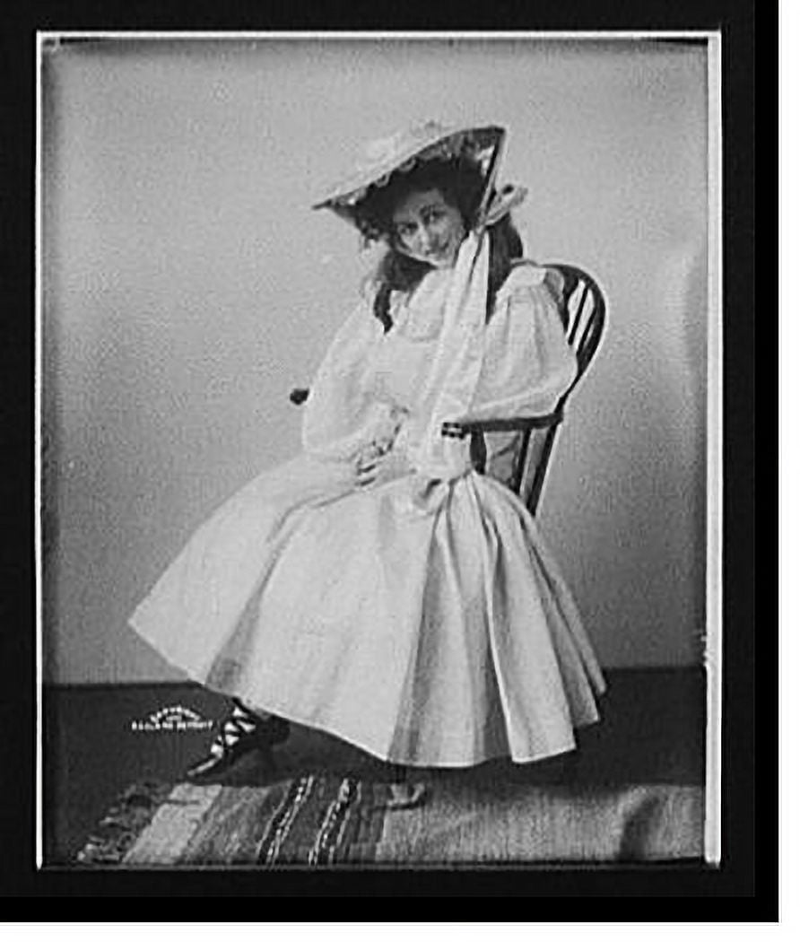 Historic Print, [Edna Wallace Hopper, seated, full-length portrait], 18 ...