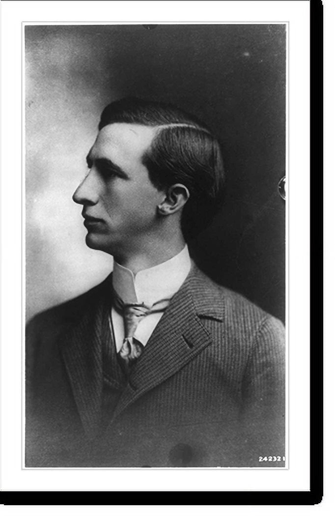 Historic Print, [Edward Augustine Sherman, 1871-1940, bust portrait ...