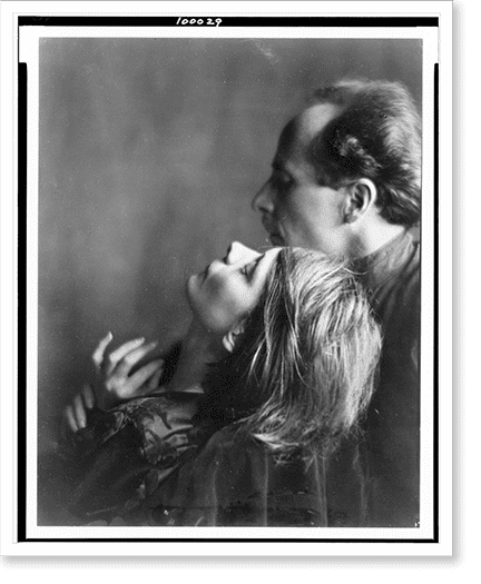 Historic Print, Edward Weston and Marguerite, 1922.Imogen Cunningham ...
