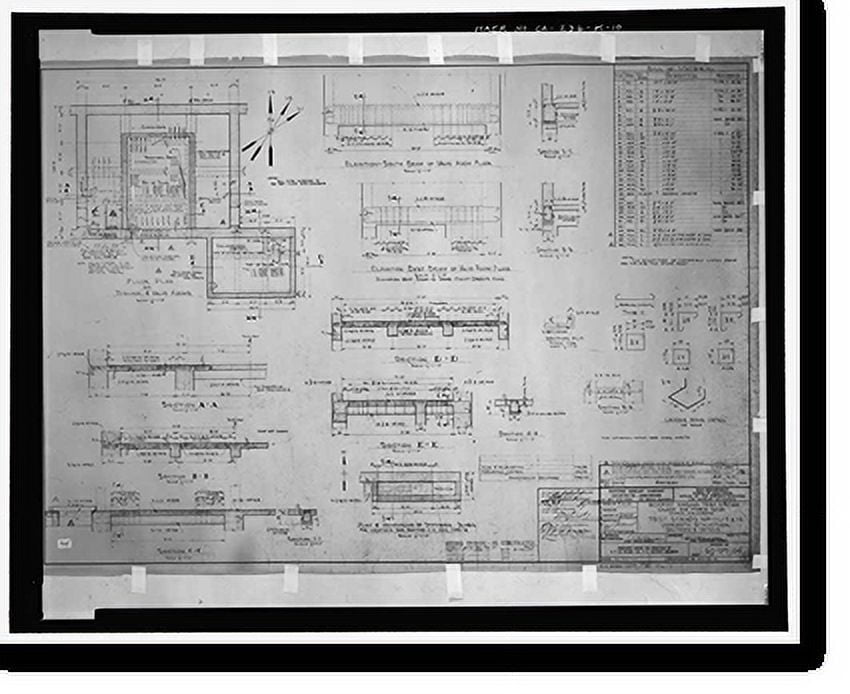 Historic Print, Edwards Air Force Base, Air Force Rocket Propulsion ...