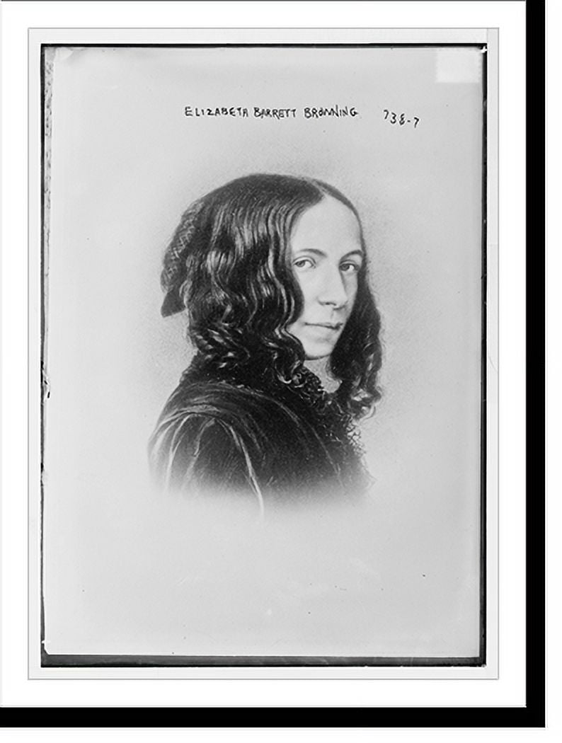 Historic Print, Elizabeth Barrett Browning, 16" x 20" - Walmart.com