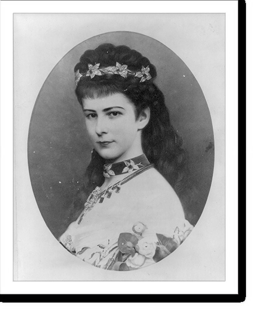 Historic Print, [Elizabeth, Empress of Austria, 1837-1898, bust ...