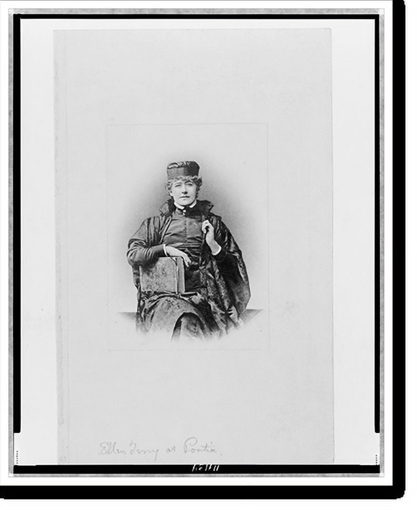 Historic Print, [Ellen Terry, three-quarter length portrait, seated ...