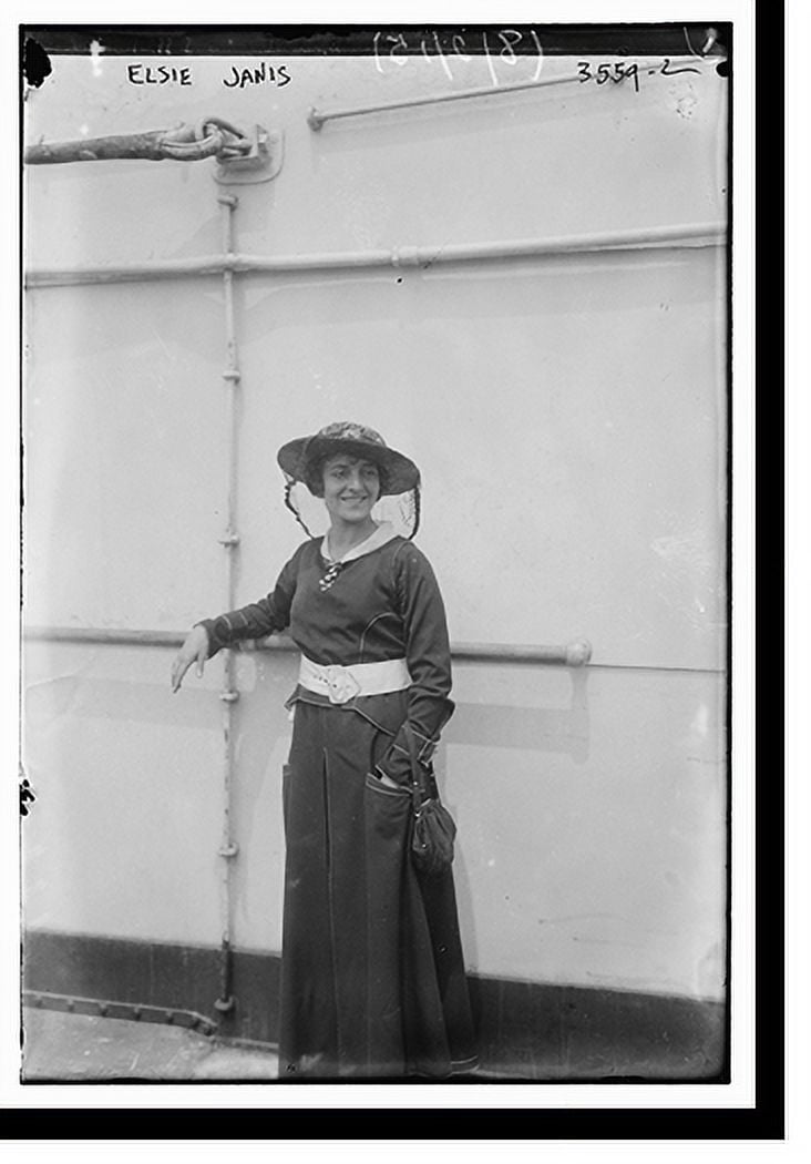 Historic Print, Elsie Janis - 3, 18" x 24" - Walmart.com