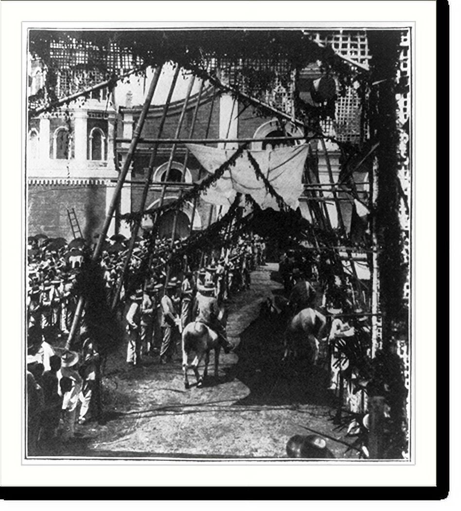 Historic Print, [Emilio Aguinaldo, 1870?- ; arrival of Aguinaldo in ...