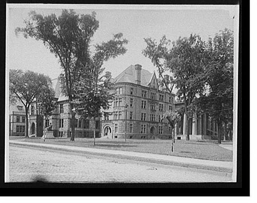 Historic Print, Emma Willard Seminary [School], Troy, N.Y., 16" x 20 ...