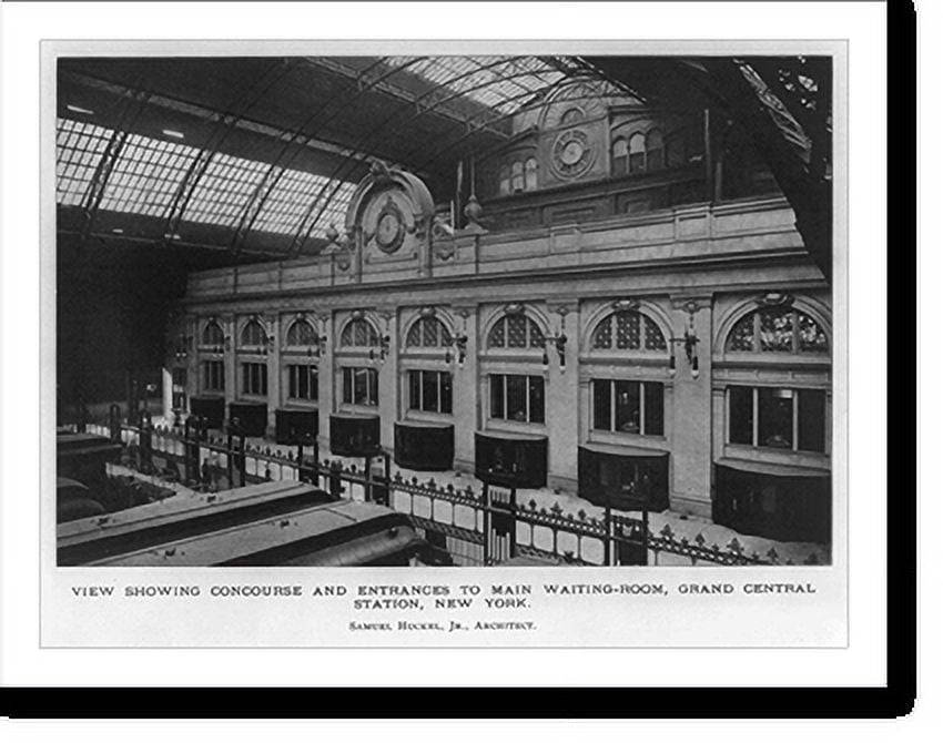 Historic Print, [Entrances to Main Waiting-Room, Grand Central Station ...