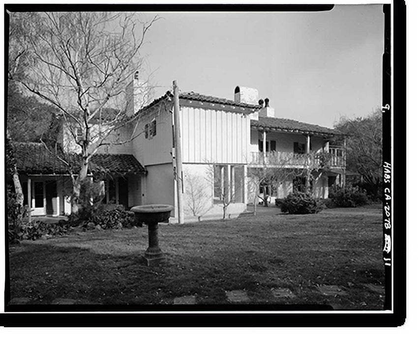 Historic Print, Eugene O'Neill House, Kuss Road, Danville vicinity ...