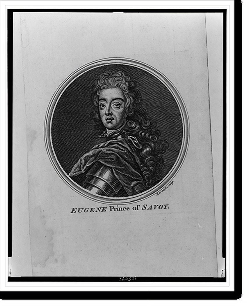 Historic Print, Eugene Prince of Savoy.Ravenet sculp., 18" x 24" - Walmart.com