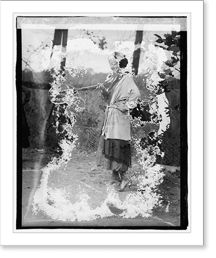 Historic Print, Evora Bonet, daughter of P.A. Bonet, Attache, Cuban ...