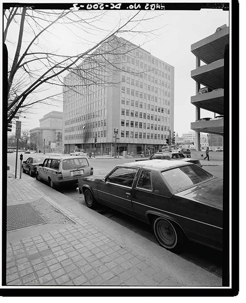 Historic Print, Federal Triangle Building, 315 Ninth Street Northwest ...