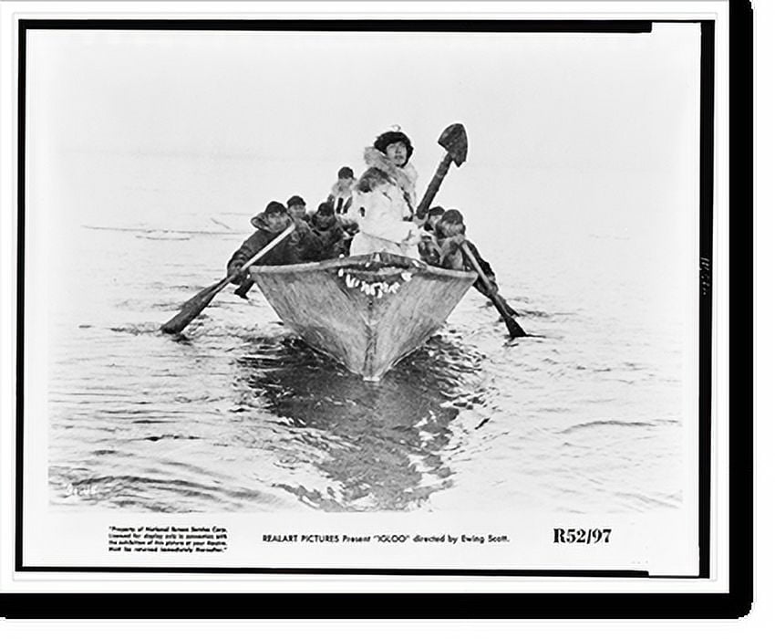 Historic Print, [Film still from igloo, a 1932 movie from Universal City Studios], 18" x 24 ...