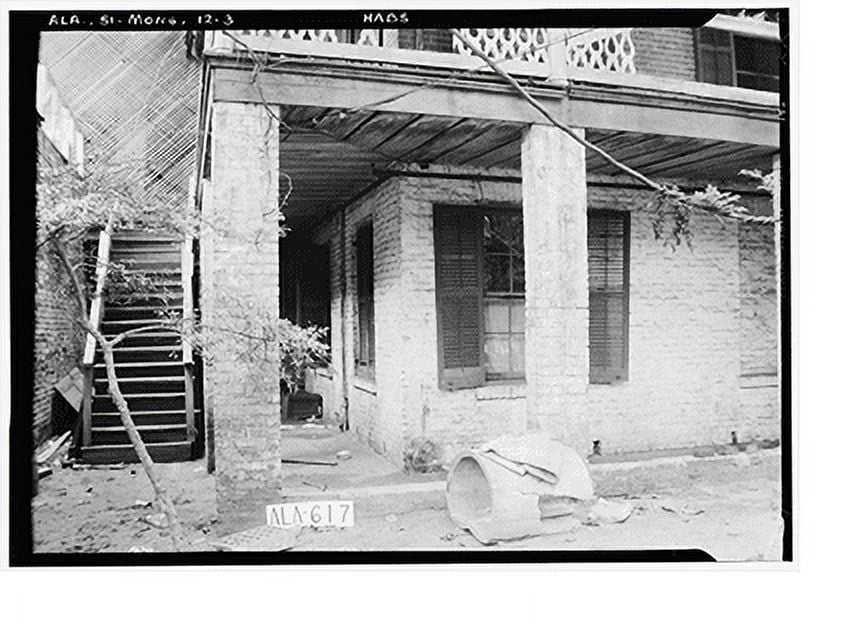 Historic Print, Fitzpatrick-Saffold House, 442 South McDonough Street ...