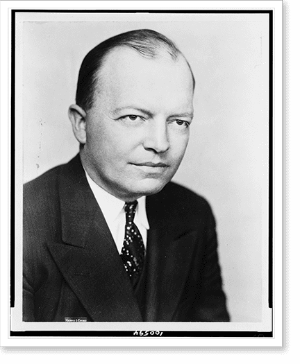 Historic Print, Former Governor Harold Stassen of Minnesota.Harris ...
