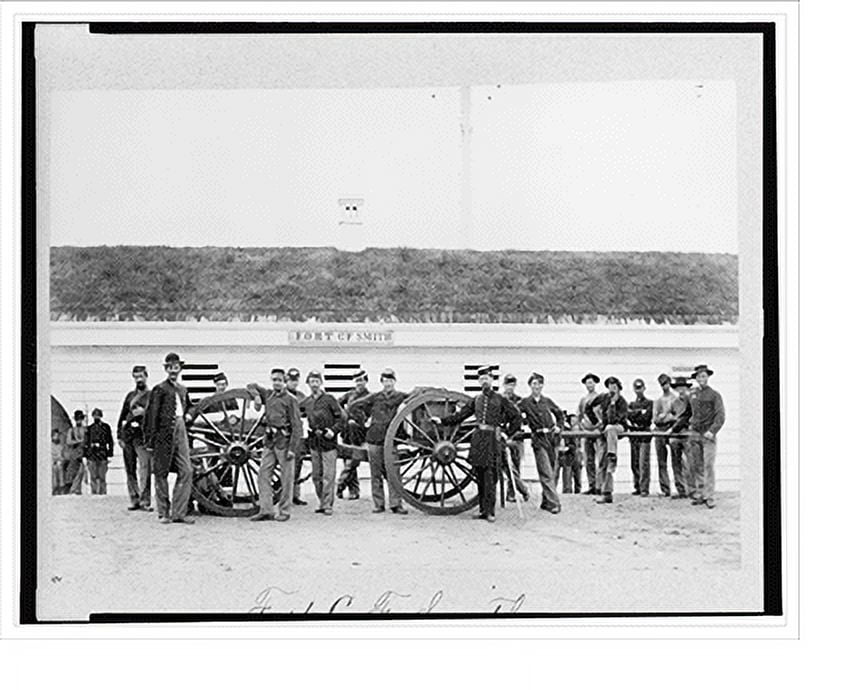 Historic Print, Fort C.F. Smith, Co. L, 2d New York Artillery, 16" x 20 ...