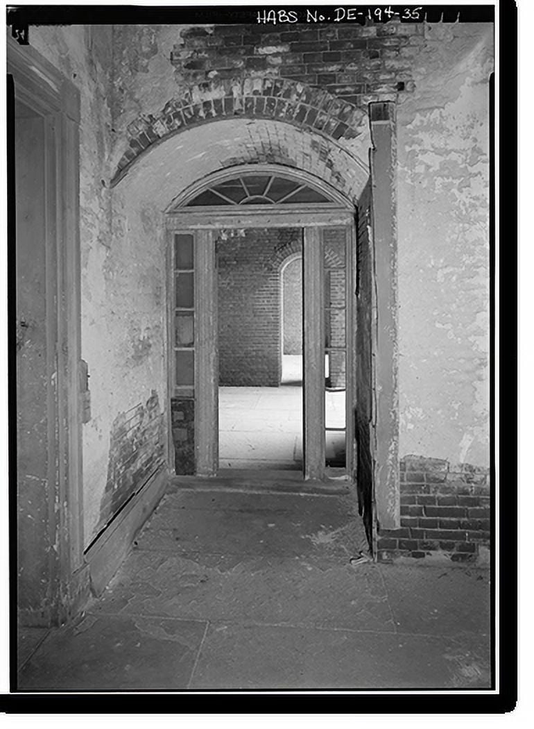 Historic Print, Fort Delaware, Pea Patch Island, Pea Patch Island, New ...