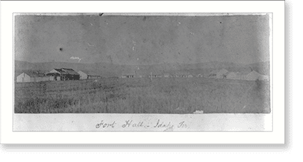 Historic Print, [Fort Hall - Idaho Ter. [Panoramic view] near Pocatello ...