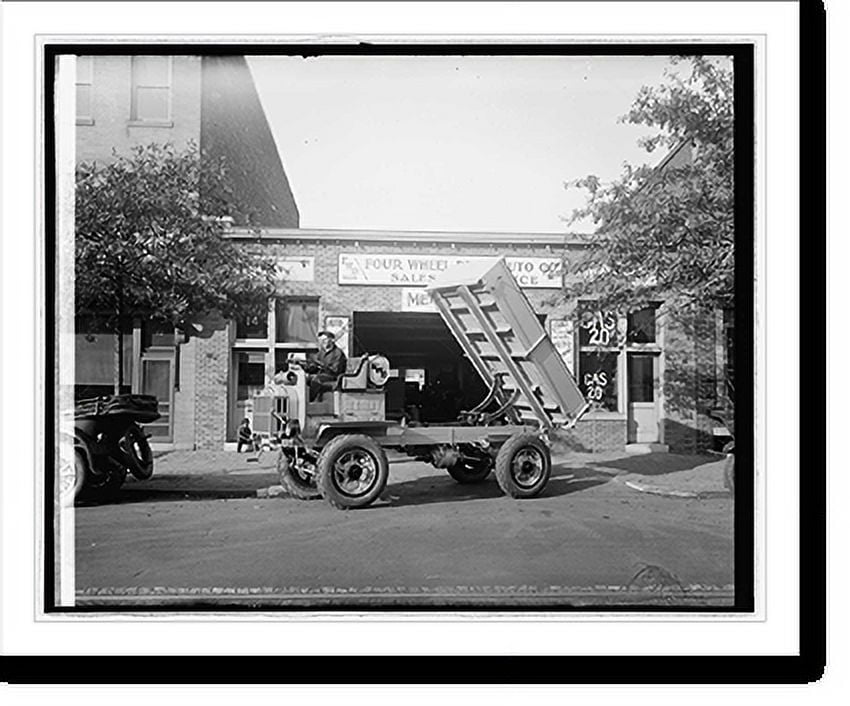 Historic Print, Four Wheel Drive Auto Co. - 3, 16" x 20" - Walmart.com