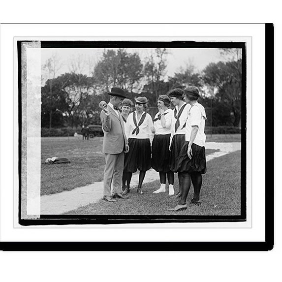 Historic Print, Francis Bloome, Mary Cook, Lucile Boyd, Gertrude Cherry ...