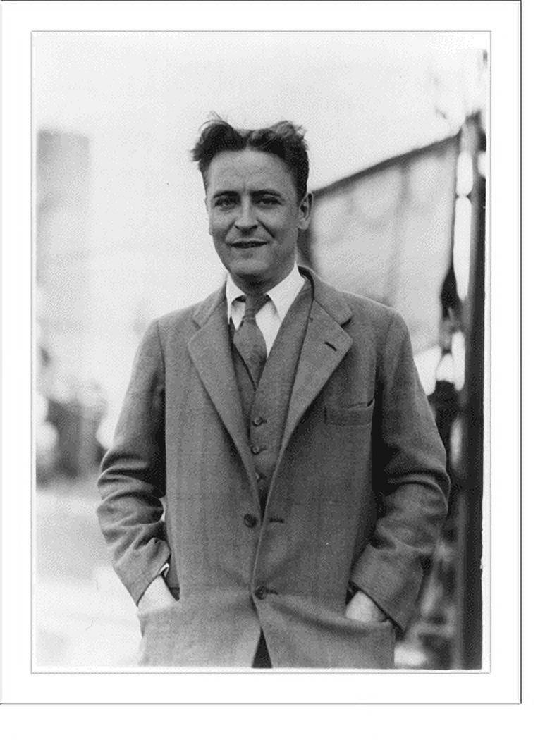 Historic Print, [Francis Scott Key Fitzgerald, 1896-1940], 16" x 20 ...