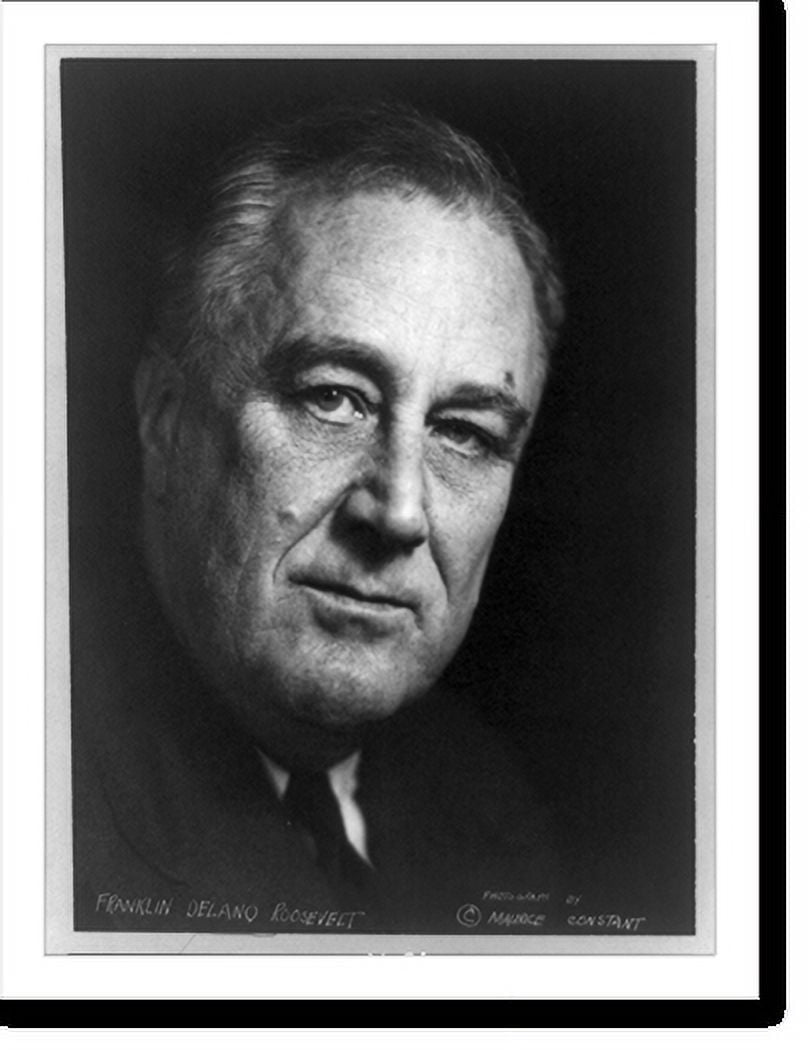 Historic Print, [Franklin D. Roosevelt, head-and-shoulders portrait ...