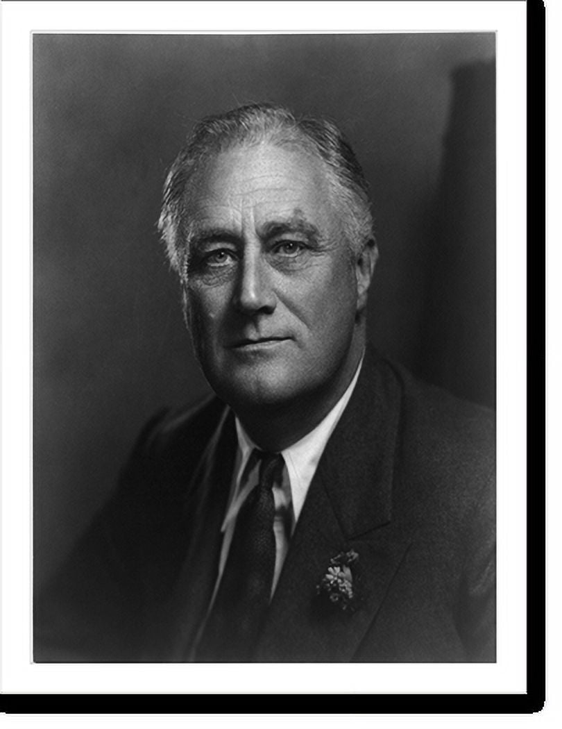 Historic Print, [Franklin Delano Roosevelt, head-and-shoulders portrait ...