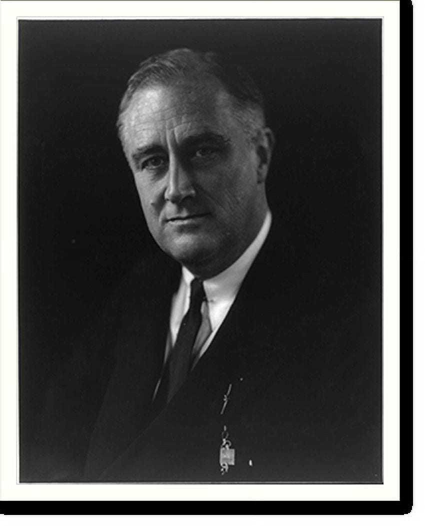 Historic Print, [Franklin Delano Roosevelt, head-and-shoulders portrait ...