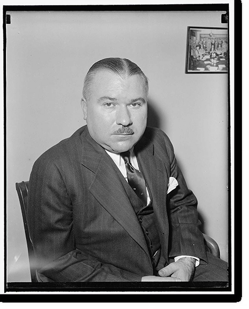 Historic Print, Franklyn Waltman, Director of Publicity of Republican National Comm., 16" x 20 ...