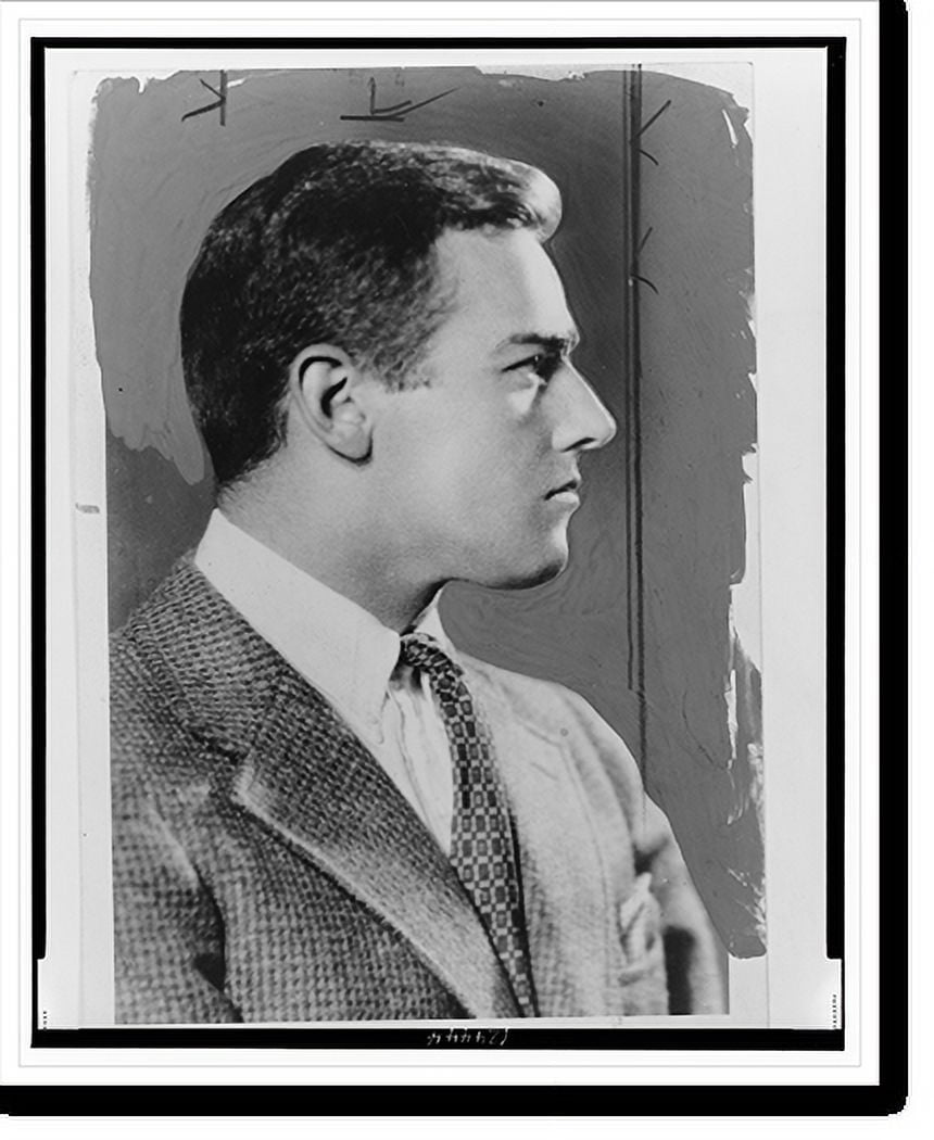 Historic Print, [Frederic Prokosch, head-and-shoulders portrait, facing ...