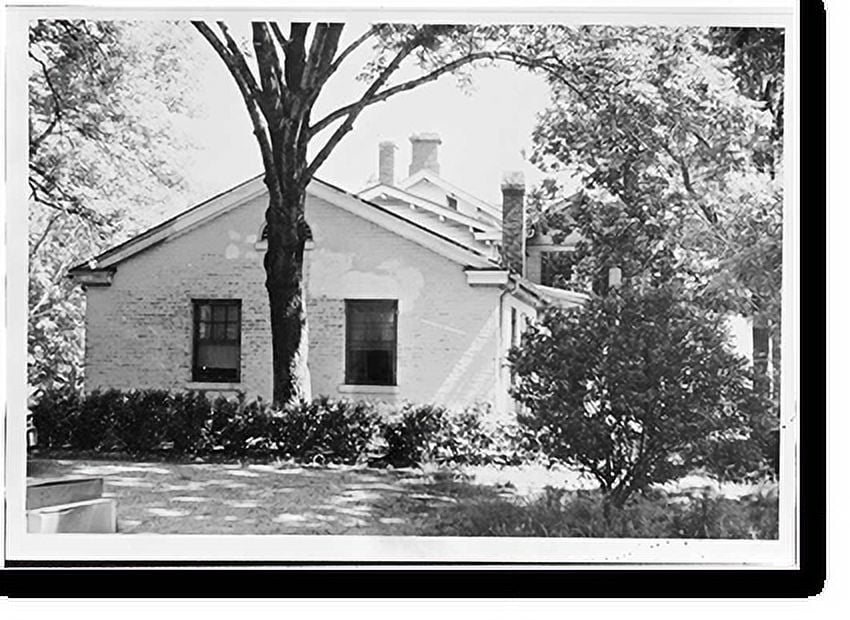 Historic Print, Frederick Douglass House, 1411 W Street, Southeast ...