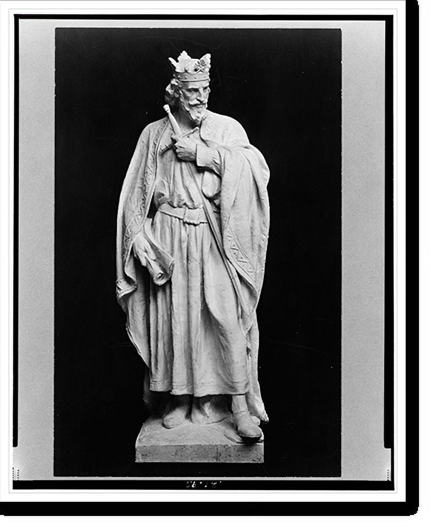 Historic Print, [Full-length statue by Daniel Chester French, of Edward ...